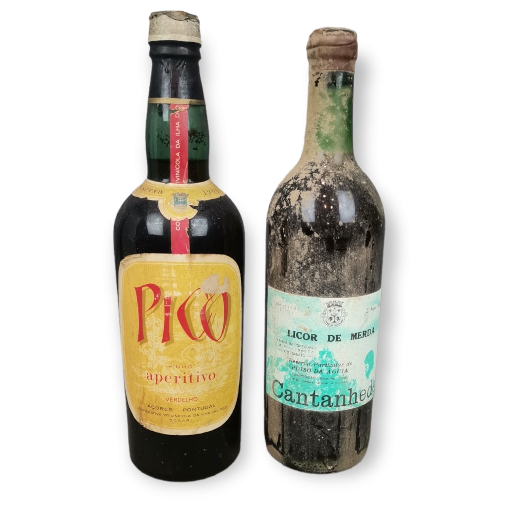 Leilão 320 - Vinhos e Outras Bebidas: ‹22.› PICO APERITIVO E LICOR DE MERDA